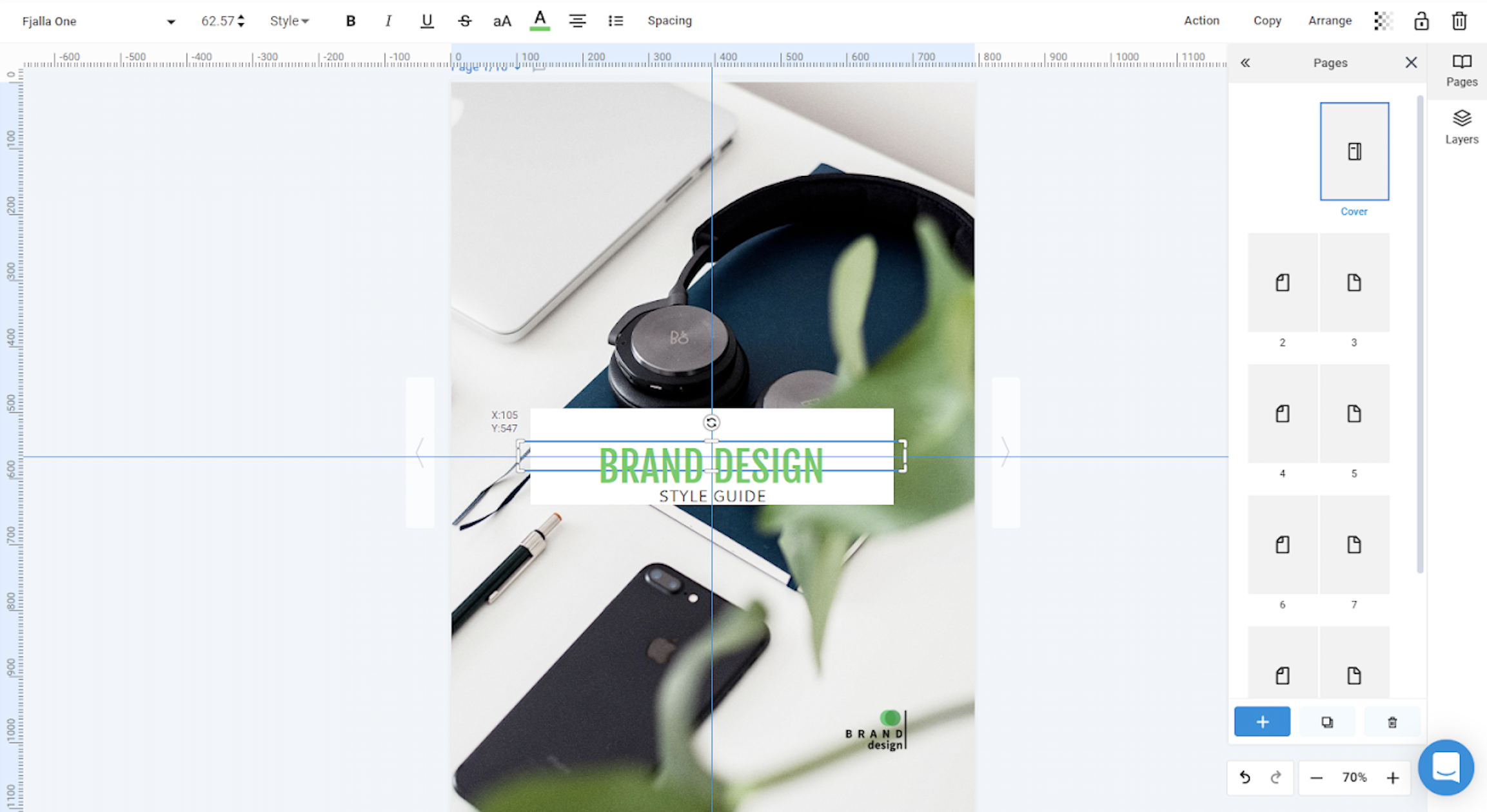 Smart Guides In The Design Tool